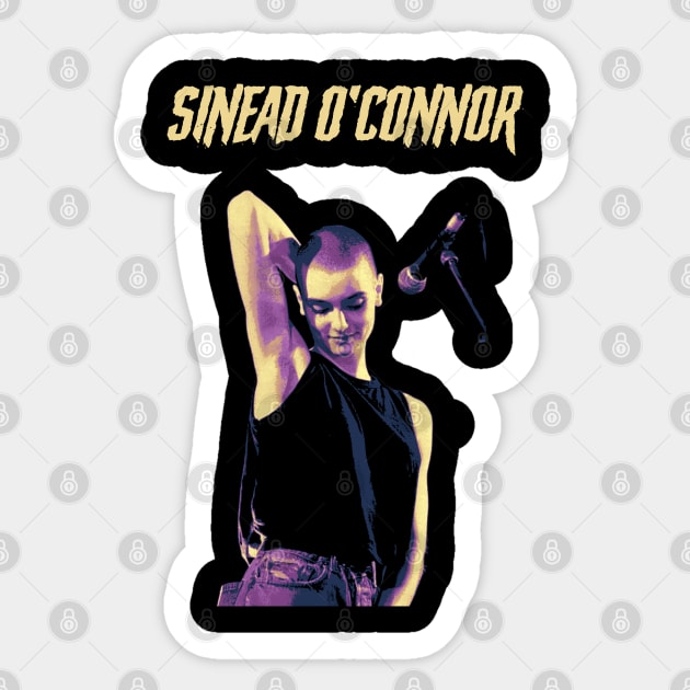 Sinead O Connor Purple - Sinead Oconnor - Sticker | TeePublic